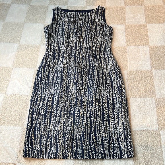 Talbots | Dresses | Talbots Pure Silk Floral Full Lined Dress | Poshmark